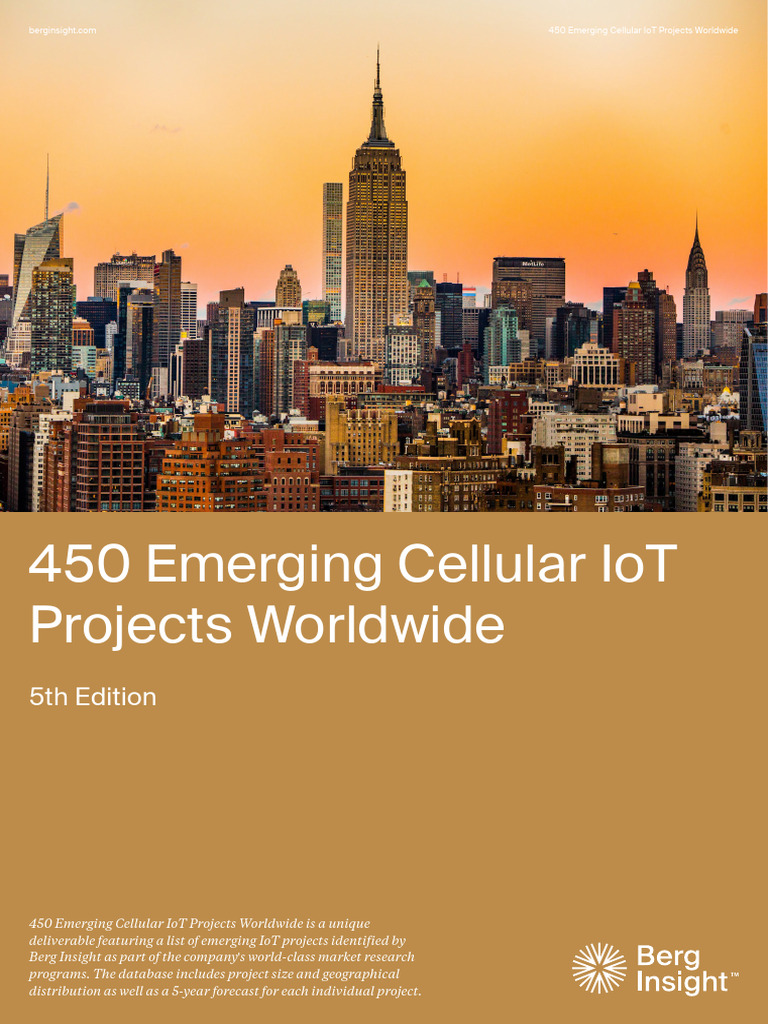 450 Emerging IoT Projects 1749664523 | PDF | Internet Of Things | Computing