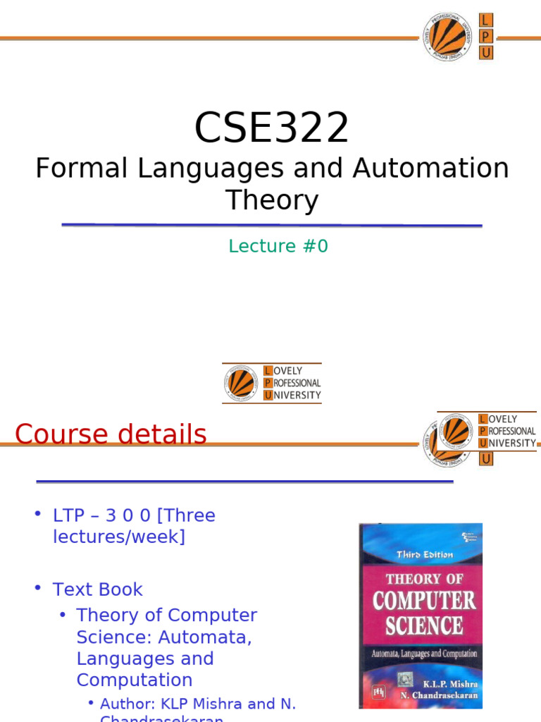 Lecture 0 | PDF | Theoretical Computer Science