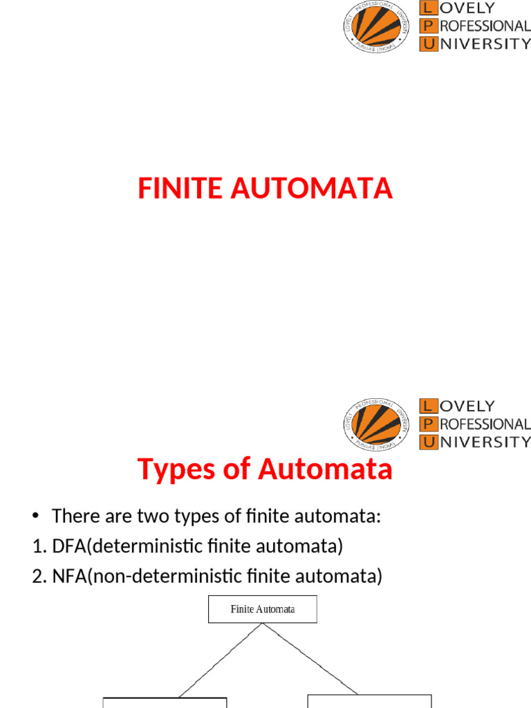 Lecture 4_5 | PDF | Formal Methods | Models Of Computation