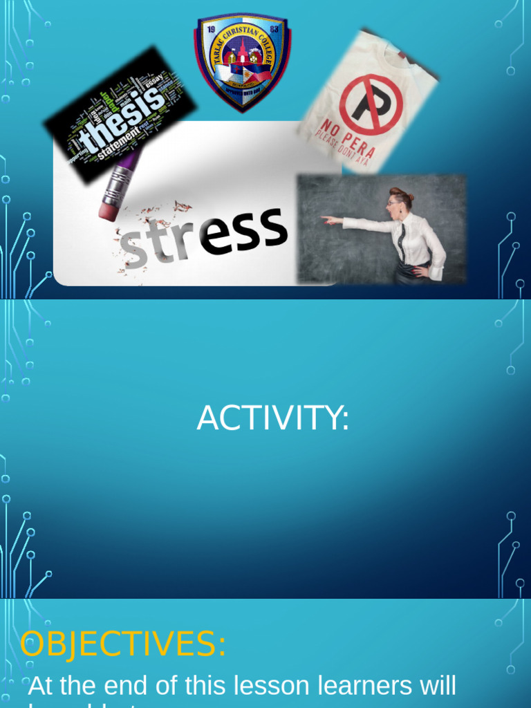 Stress | PDF | Stress (Biology) | Anxiety