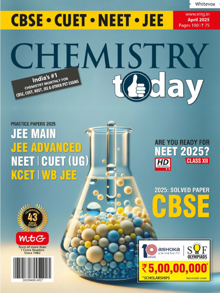 Chemistry Today - April 2025 - Chemistry Today | PDF