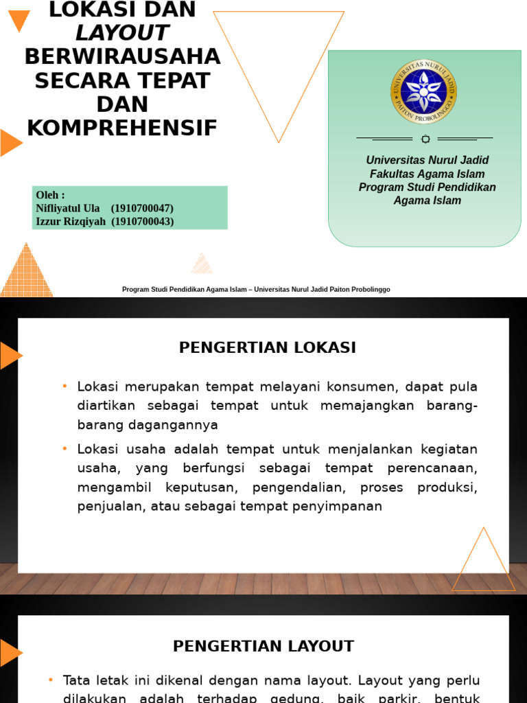 Lokasi Dan Layout Berwirausaha Secara Tepat Dan Komprehensif | PDF