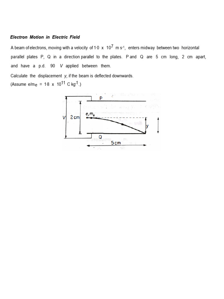 Displacement - Moving Charge | PDF