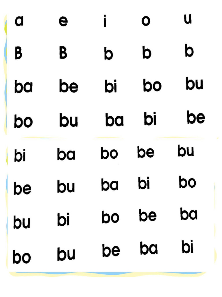 BB Practices For Jacob | PDF