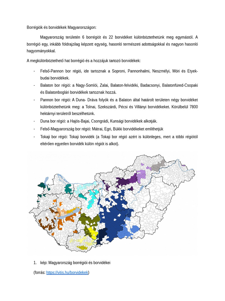 Villányi Borvidék Bemutatása | PDF