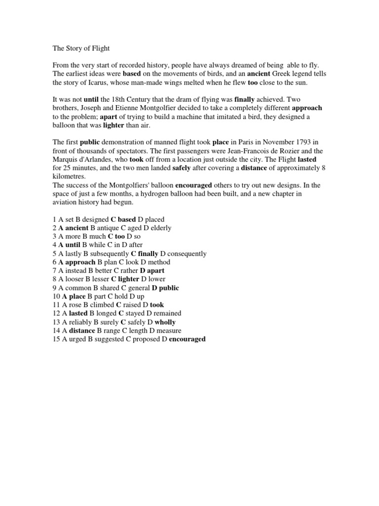 The Story of Flight | PDF | Balloon (Aeronautics) | Flight