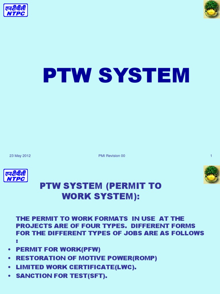 PTW | PDF | Human Resources | Manufactured Goods