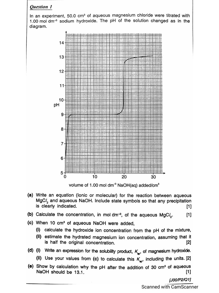 Assignment 1 Chemical Equilibrium | PDF