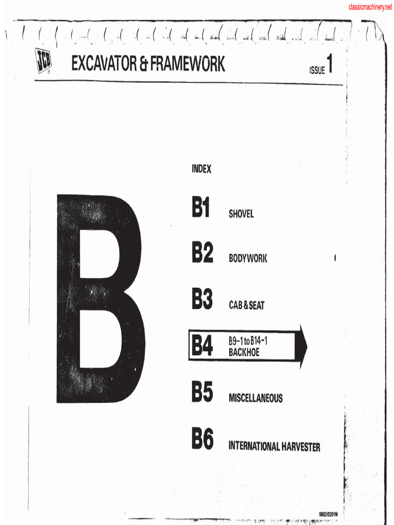 Back Actor Parts From M55500 To M124999 | PDF