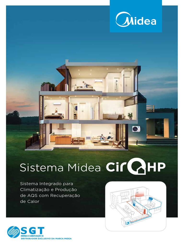 Midea - Multi-Split CIRQHP | PDF | Calor | Aquecimento global e mudança ...