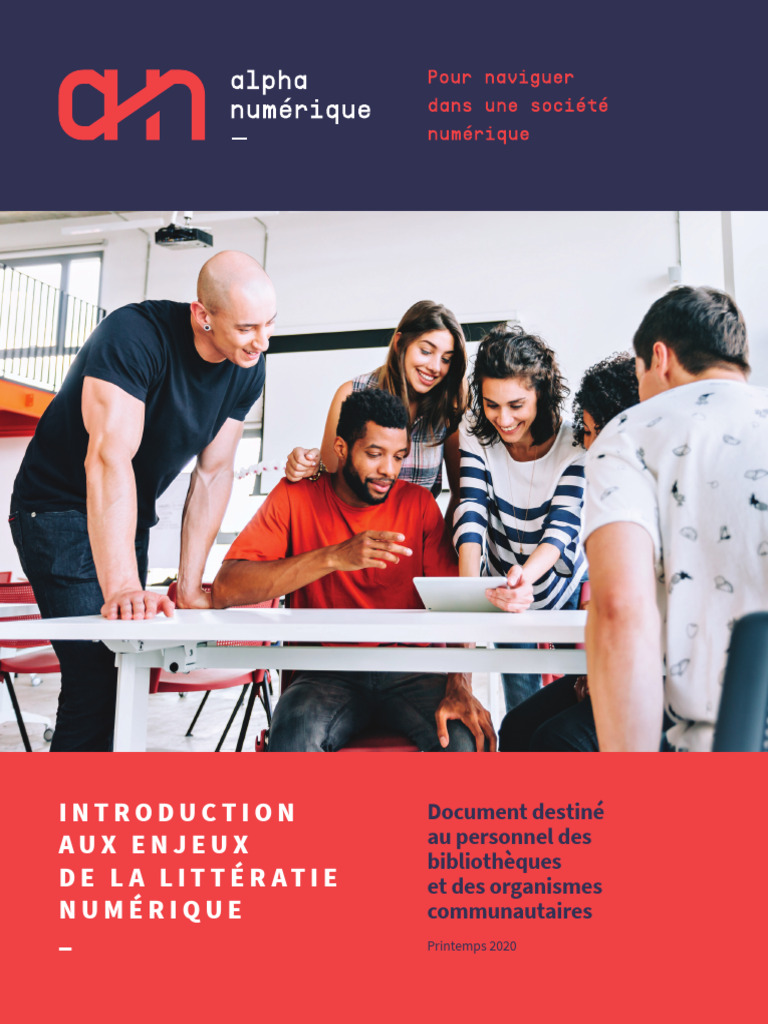 Enjeux de la littératie numérique 2020 | PDF | Littératie | Données ...