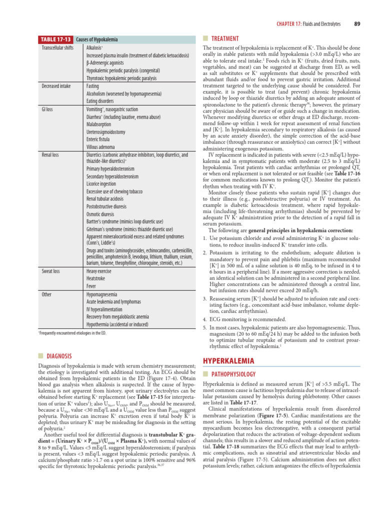 HyperK Tintinalli's Emergency Medicine | PDF | Medical Specialties ...