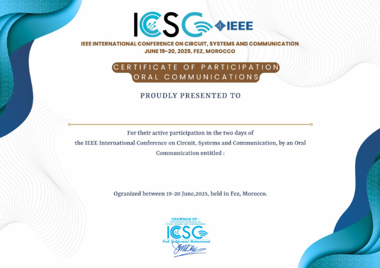 ICCSC2025 Advancing Radar Based AI The Power of Certificate | PDF