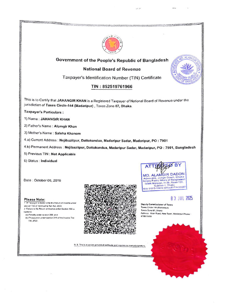 Tax Documents Merged | PDF