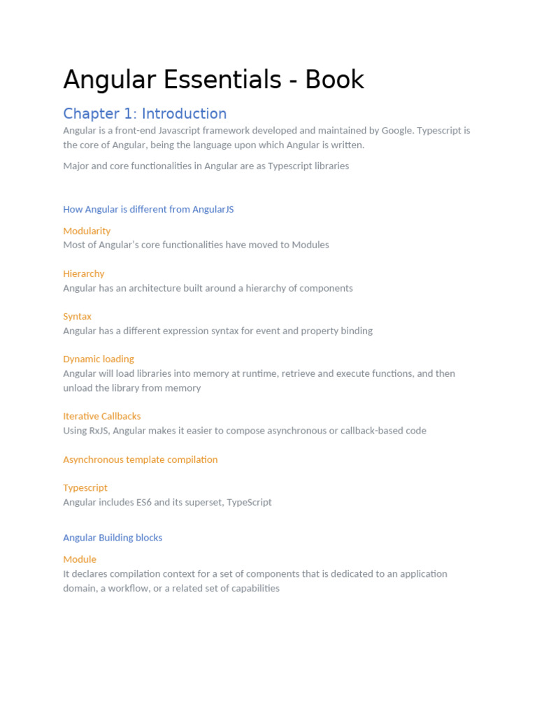Angular Essentials - Dec 29 | PDF | Software Development | Software