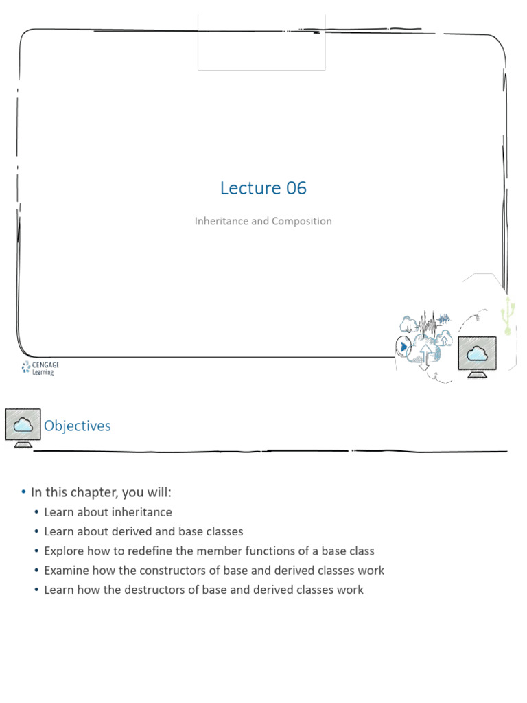 Lecture 06 | PDF | Inheritance (Object Oriented Programming) | Constructor (Object Oriented ...