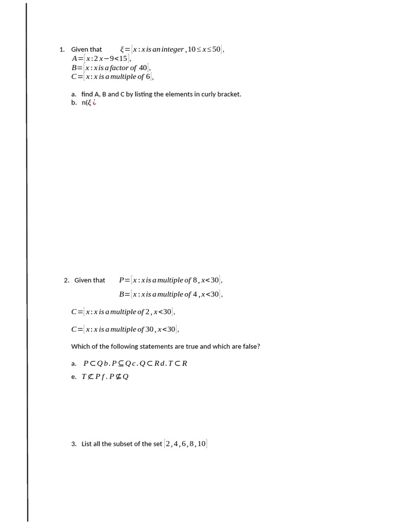 Add Math Summer Test'19 | PDF