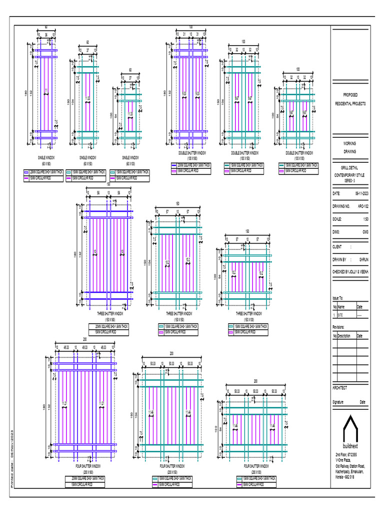 Typical Grill Detail-Series 3 - 240215 - 212902 | PDF