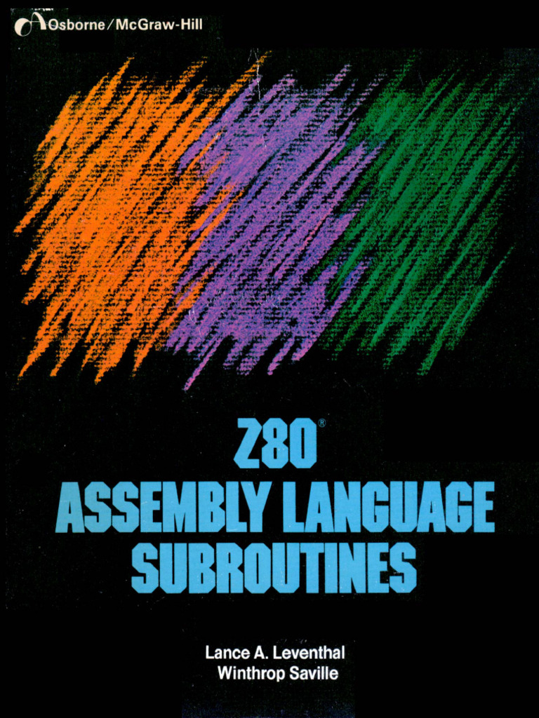 z80 Asm Subroutines | PDF