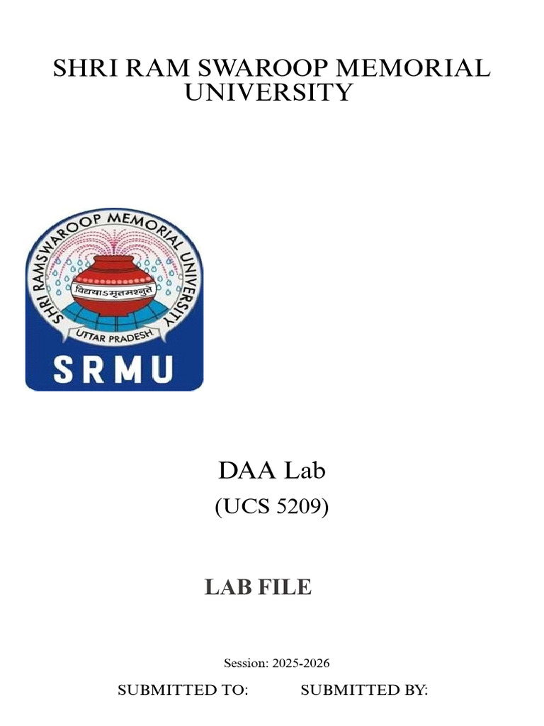 DAA Akhilesh Front Page - Docx 20250910 094004 0000 | PDF