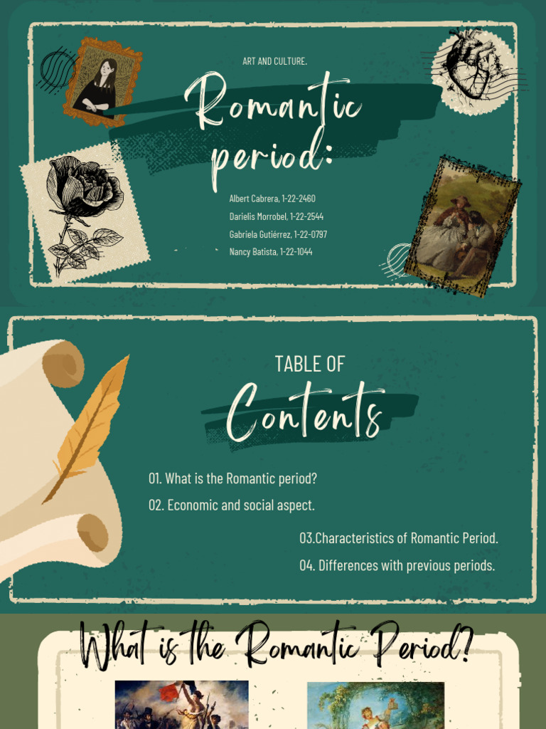 Understanding the Romantic Period | PDF | Romanticism