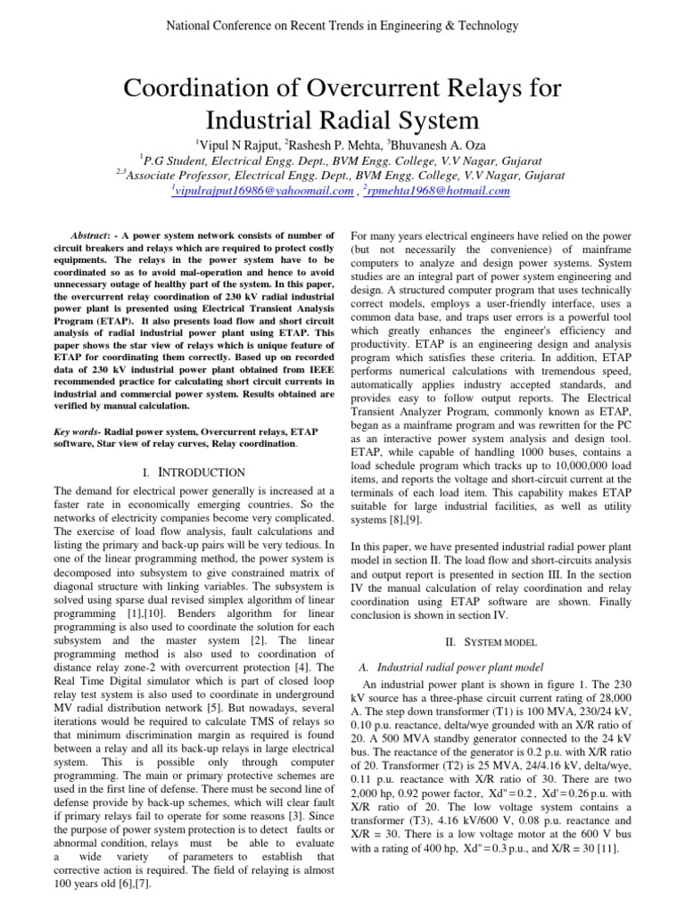 Calculation of Tms | PDF | Transformer | Relay