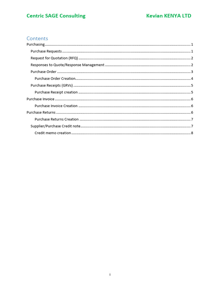 Purchasing User Training Manual | PDF | Receipt | Invoice