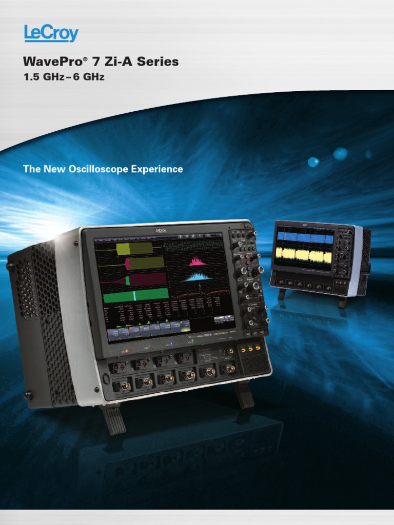 LeCroy WavePro 7 Zi-A Datasheet | PDF | Signal (Electrical Engineering ...