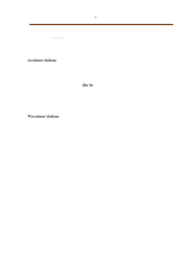 Surat Undangan Pemuda | PDF