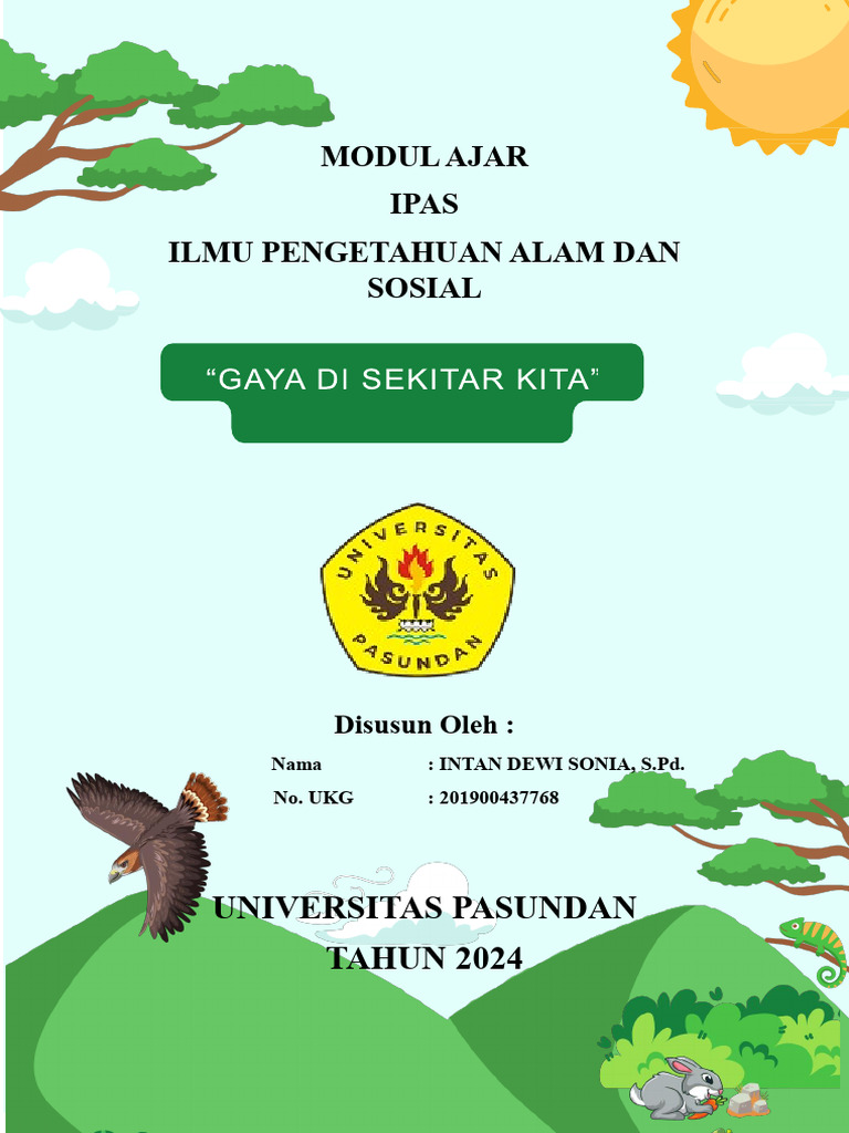 MODUL AJAR PPG INTAN DEWI SONIA,S.Pd | PDF