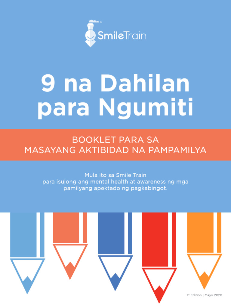 9 Reasons To Smile Activity Book Tagalog | PDF