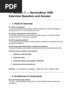 ServiceNow Scripting Interview Scenarios | PDF | Software | Information ...