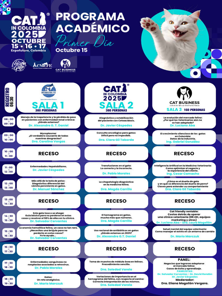 Programa Cat in 2025 | PDF | Especialidades Medicas | Enfermedades y trastornos