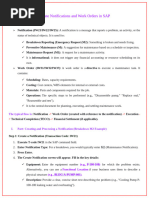 Create PM Notification in SAP IW21 | PDF