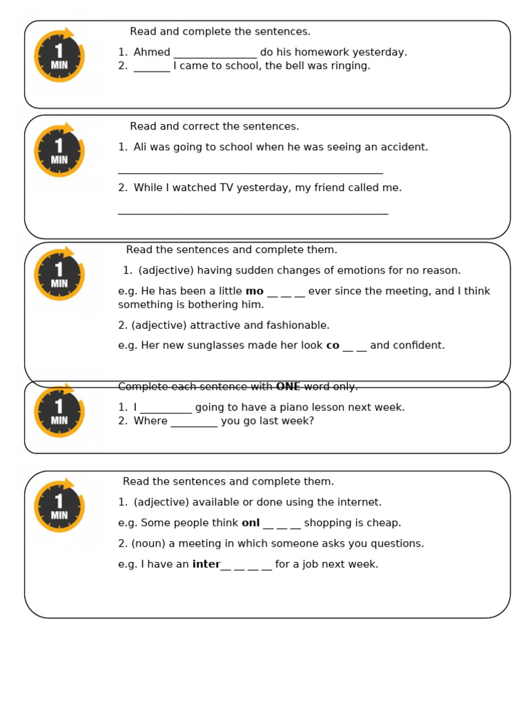 One Minute Paper | PDF