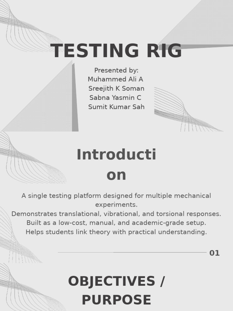 Multi Purpose TESTING RIg - 20251024 - 092206 - 0000 | PDF | Stiffness ...