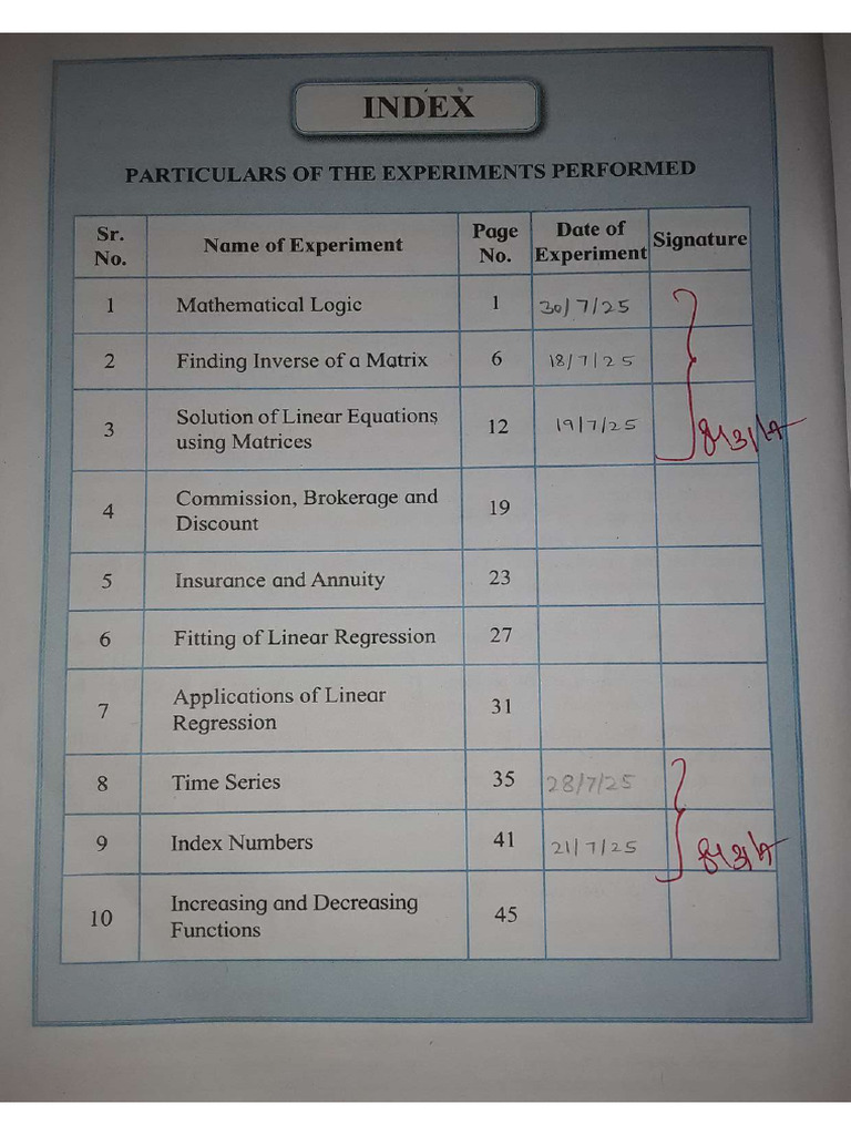Maths Journal | PDF