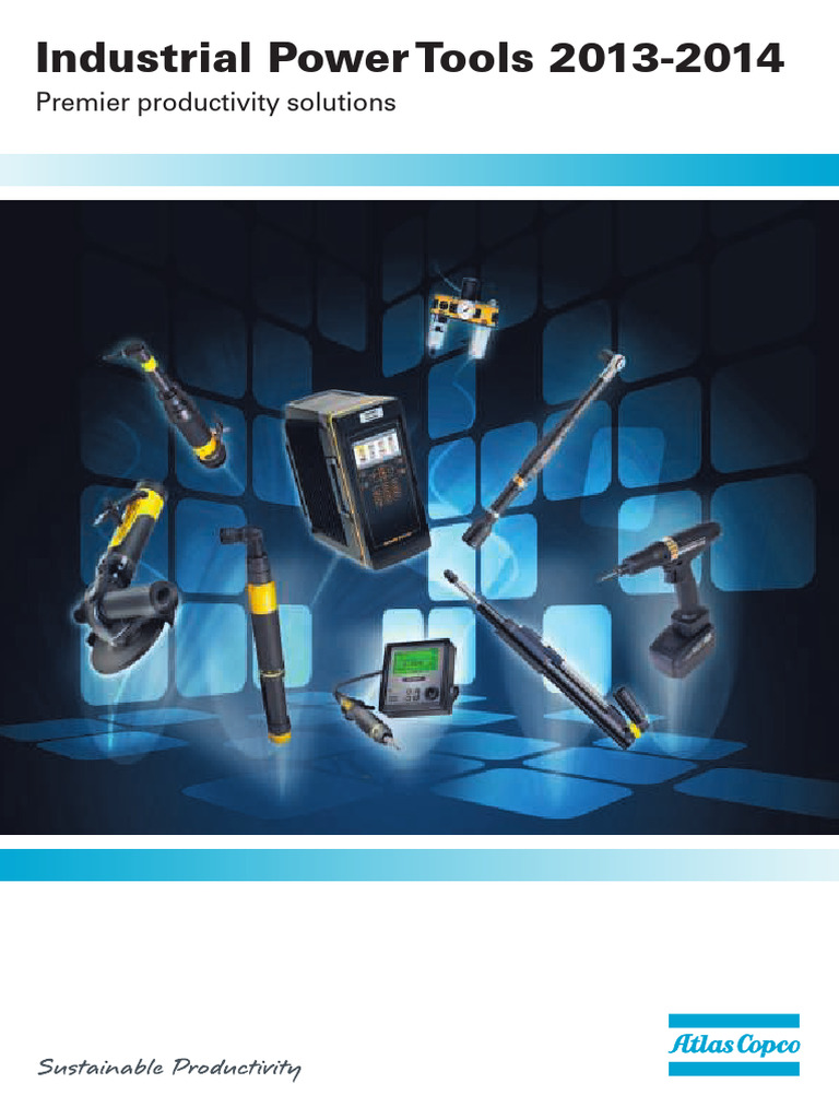 Atlas Copco Industrial Power Tools 2013-2014 Us | PDF | Drill | Screw