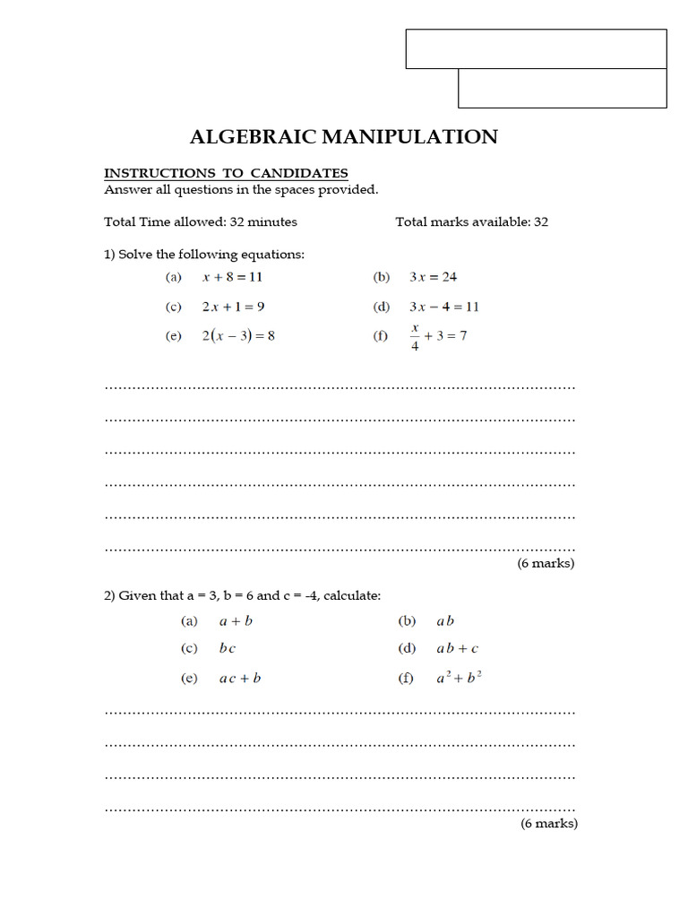 Unit 15 Assessment | PDF | Mathematics | Algebra