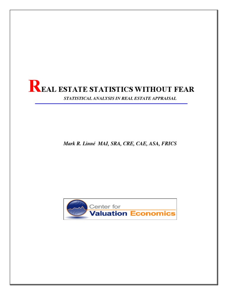 Statistics Without Fear Workbook | PDF | Real Estate Appraisal | Causality