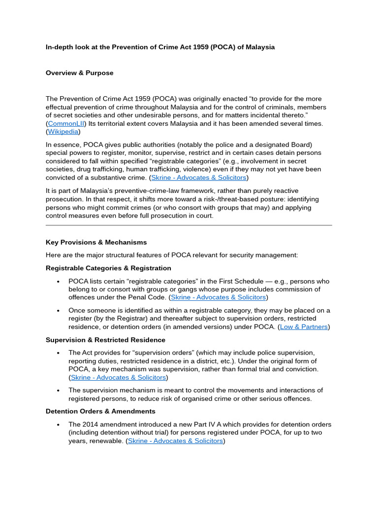 In-Depth Look at The Prevention of Crime Act 1959 (POCA) of Malaysia ...
