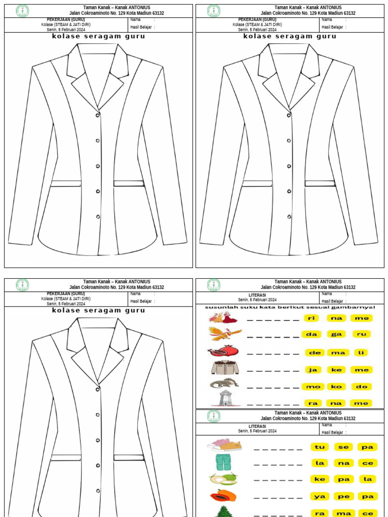 Lembar Kerja Guru | PDF