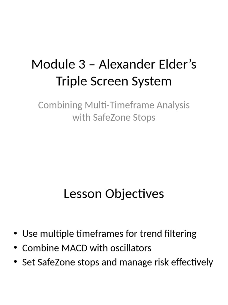 Module 3 Triple Screen System | PDF