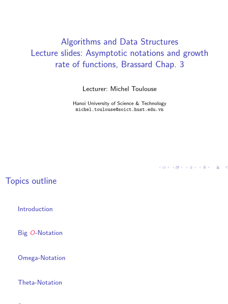 Asymptotic Notations 2024 | PDF | Time Complexity | Arithmetic