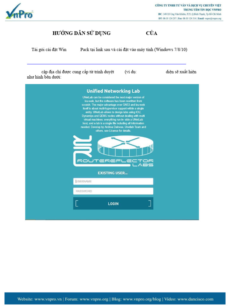 Huong Dan Su Dung Lab Online (Cap Nhat) | PDF