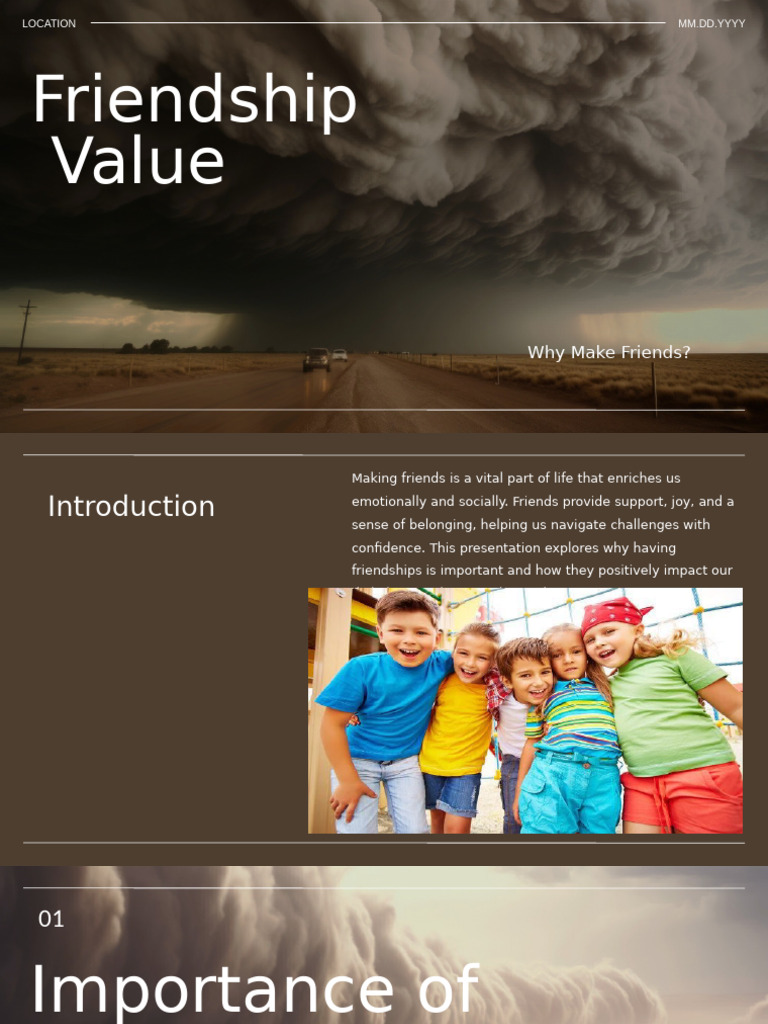 Friendship Value | PDF