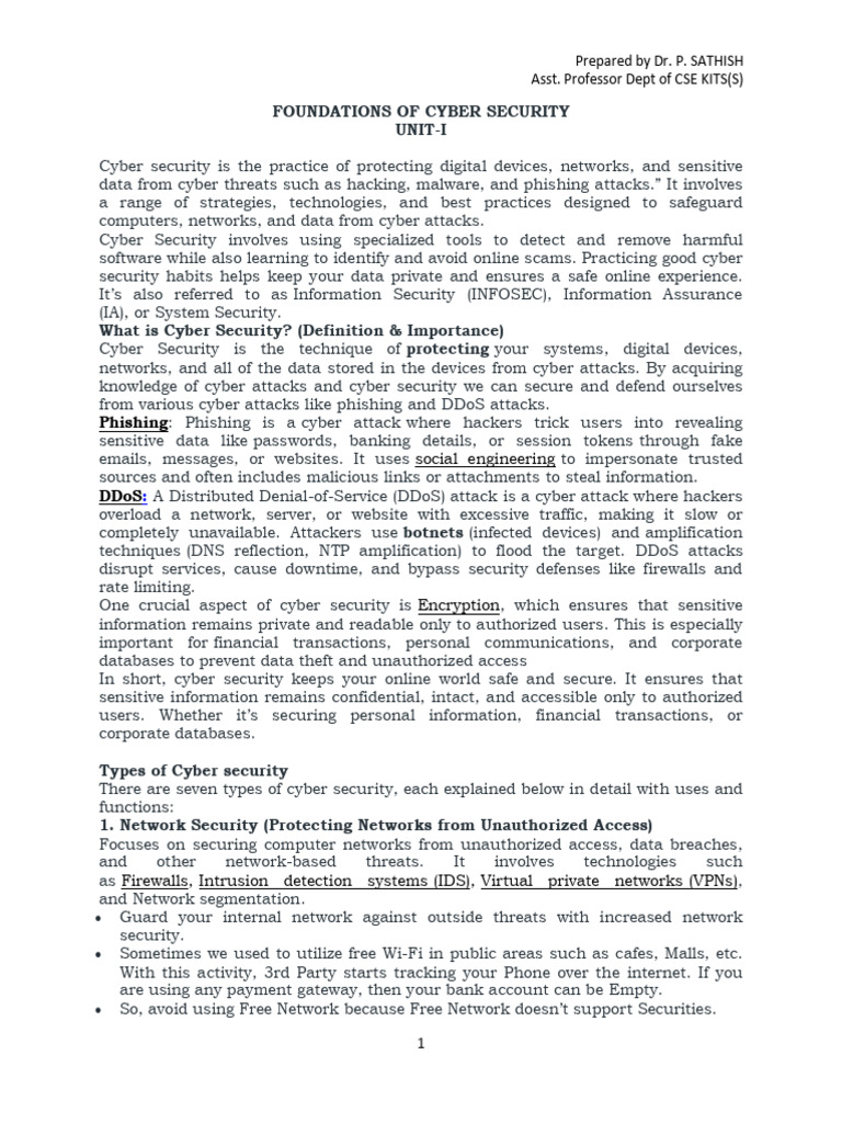 Cyber Security Fundamentals Explained | PDF | Security | Computer Security