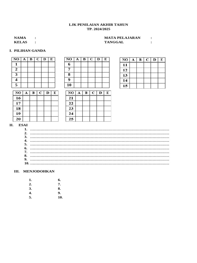 LJK Pas | PDF