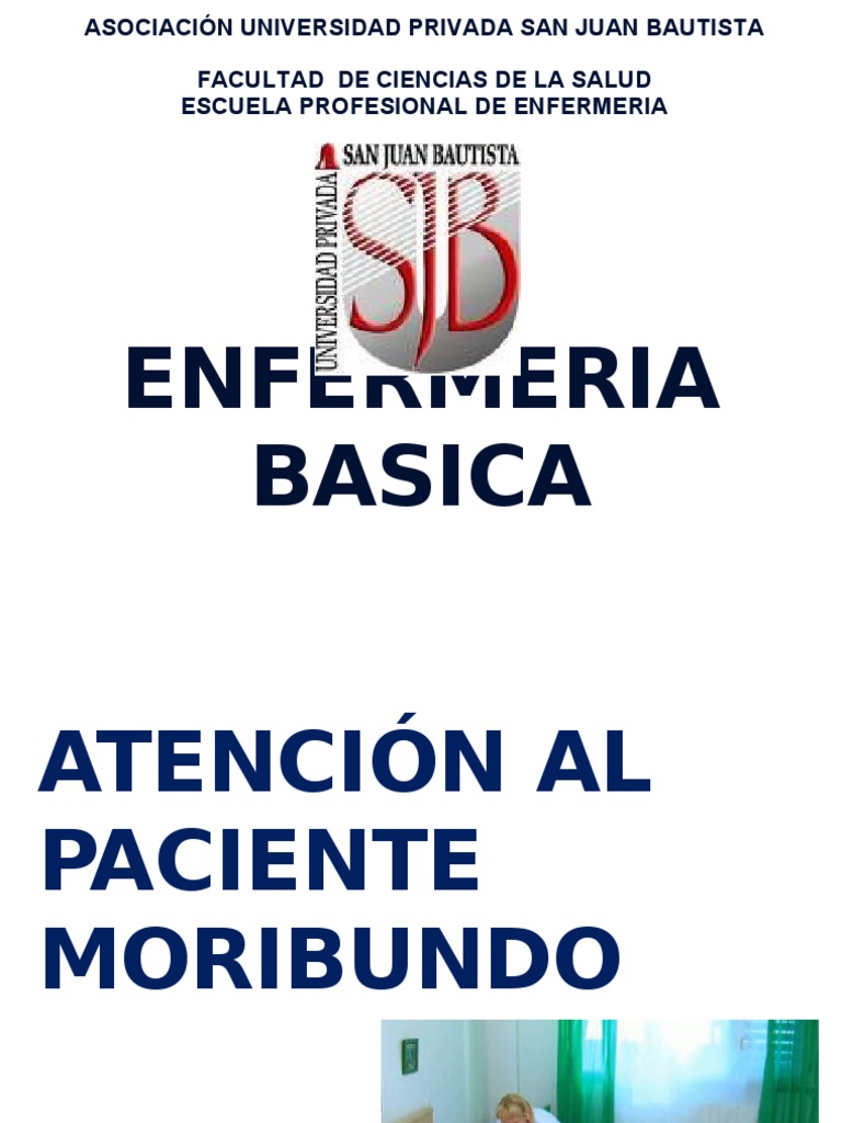 Atencion Al Paciente Moribundo 21 | PDF | Dolor | Dolor