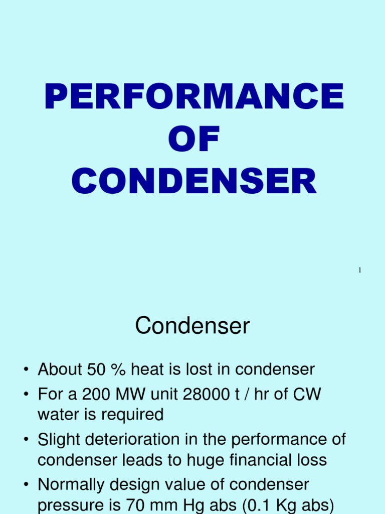 Condenser